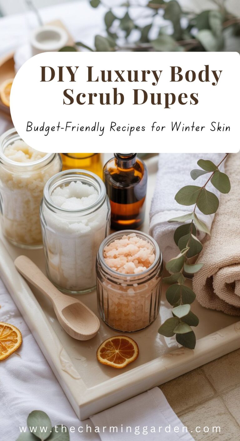 DIY Body Scrub Dupes for Winter Skin - thecharminggarden.com