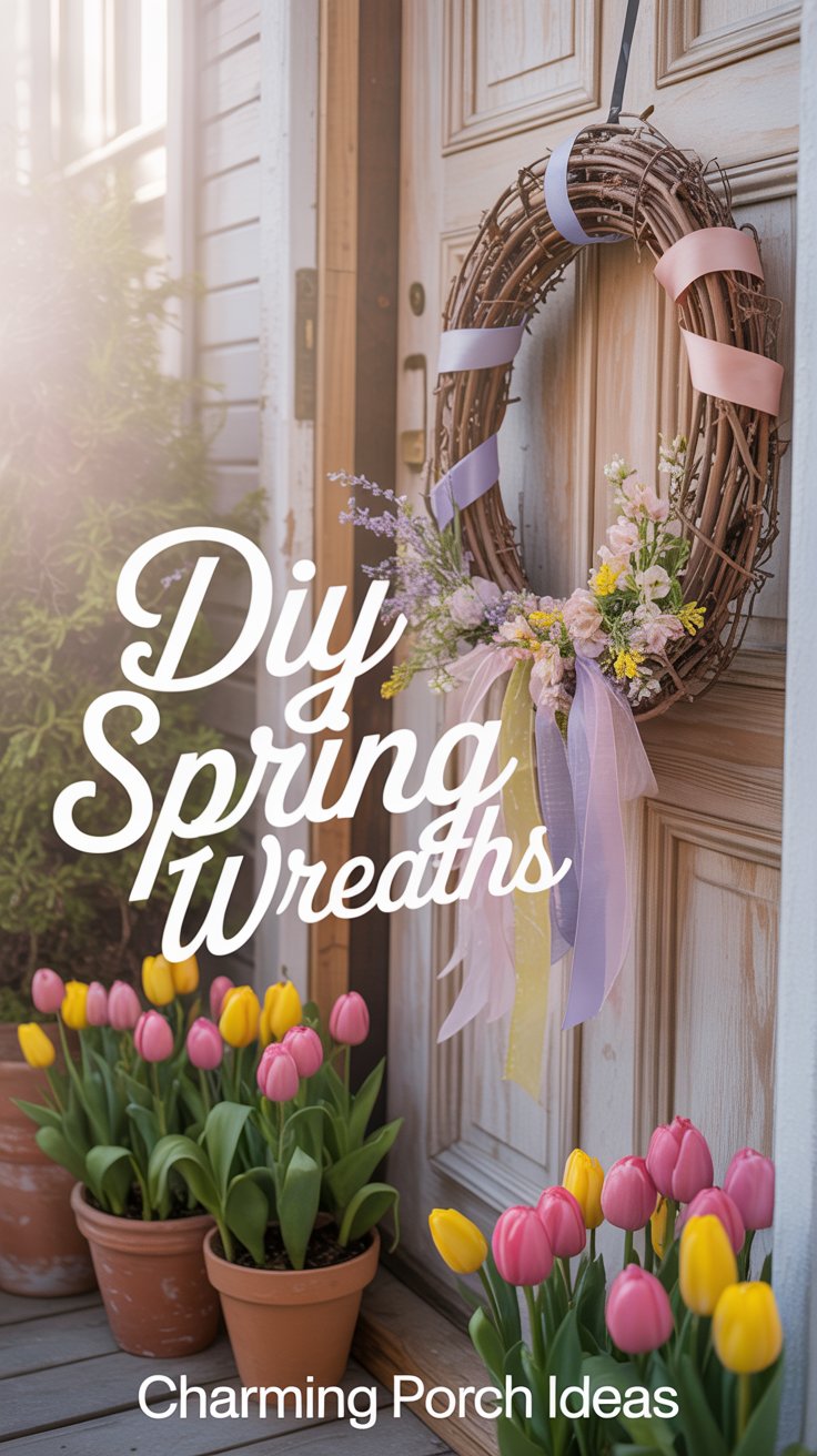 Spring Front Door Wreath Ideas That Feel Fresh, Charming, and Welcoming ...