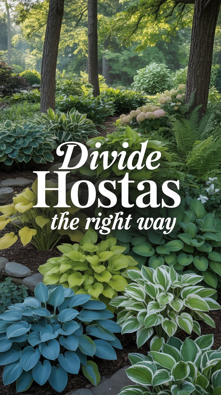 When and How to Divide Hostas - thecharminggarden.com
