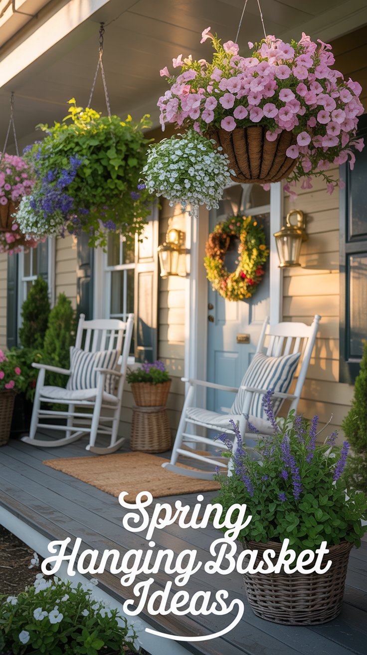 Easy Spring Hanging Basket Ideas That Look Professionally Designed ...